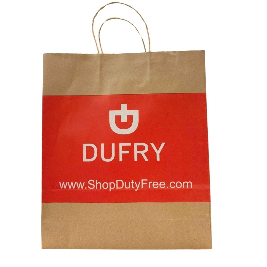Custom Logo Printed Paper Bags With Twisted Handles