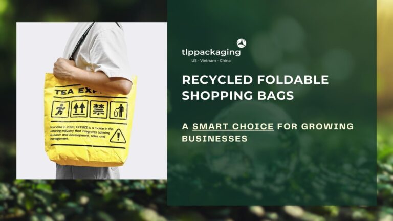 Recycled Foldable Shopping Bags: Best Sustainable Solutions